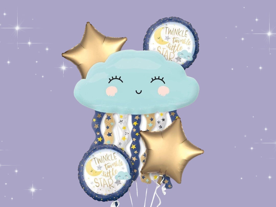 Twinkle Little Star Balloon Bouquet Kit, Party Supplies Decorations ...