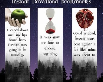 Twilight Series Bookmarks Digital Download - Etsy