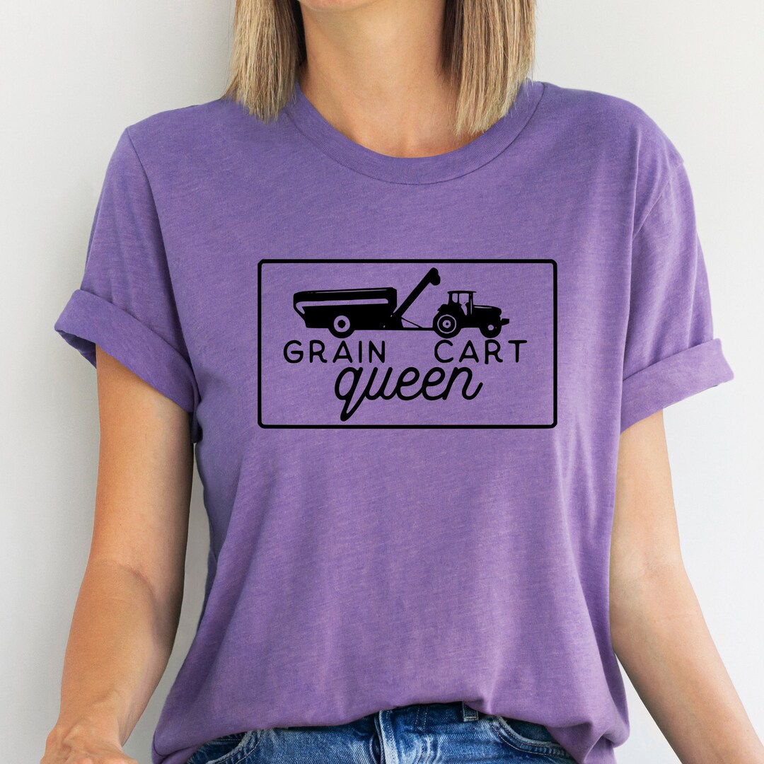 Grain Cart Queen - Screen Print - Etsy