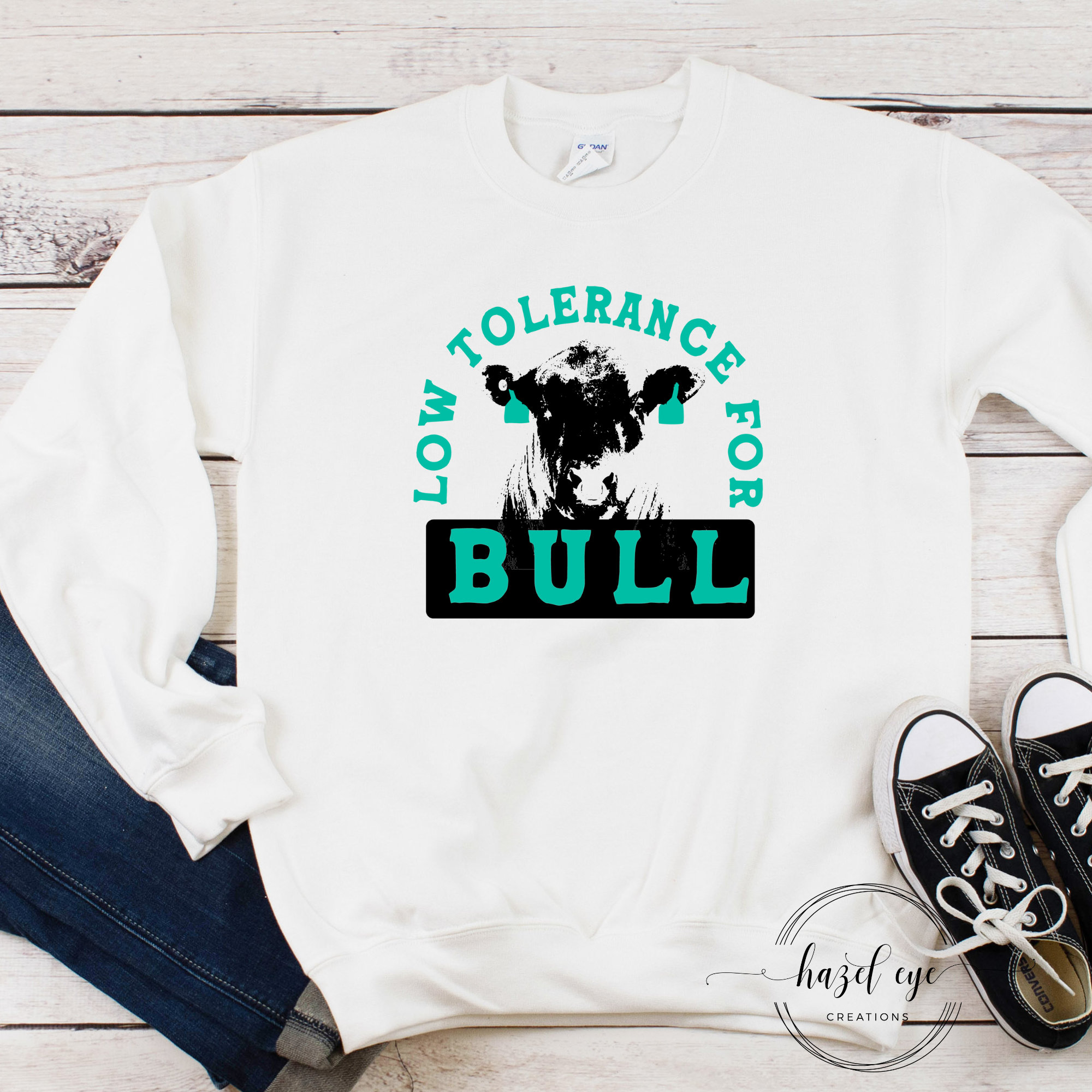 Low Tolerance for Bull - Screen Print - Etsy