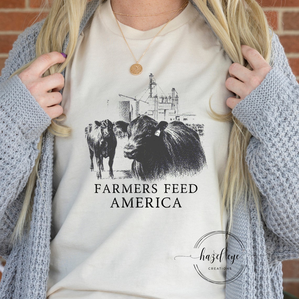 Farmers Feed America - DTF Print - Etsy