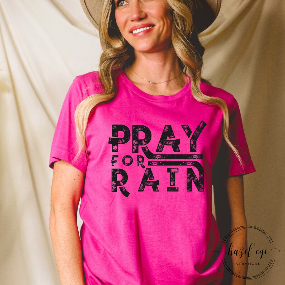 Pray for Rain - Screen Print - Etsy