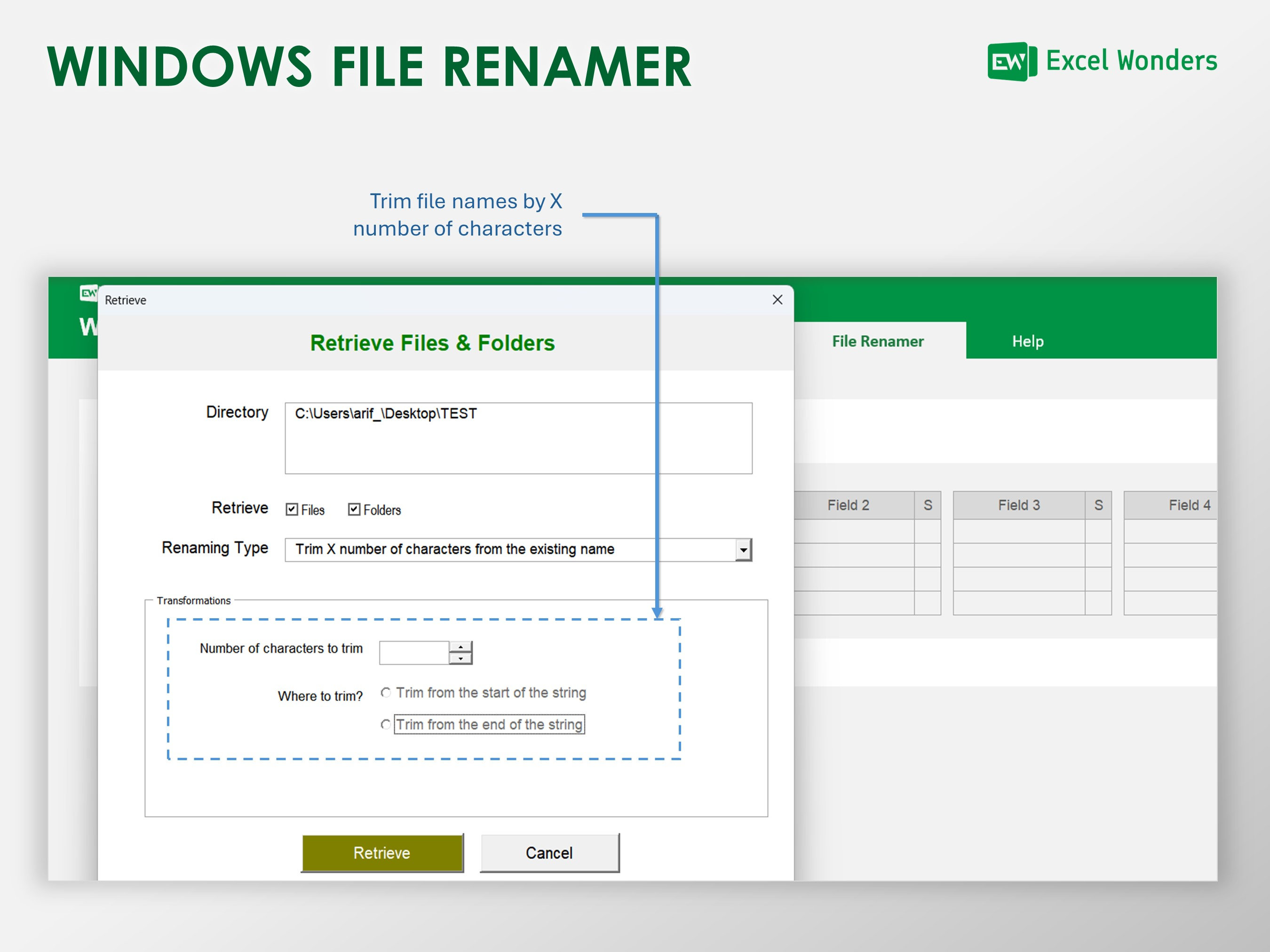 Windows File Renamer Excel Template: Batch File Rename Tool - Etsy