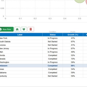 Bubble Chart Excel Template | Interactive Data Visualization Template ...