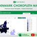 Denmark Choropleth Map Excel Template | Interactive Danish Spreadsheet ...