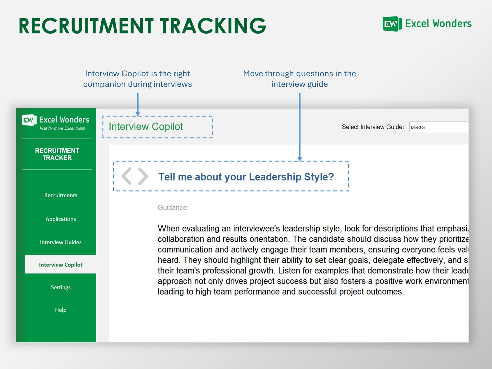 Recruitment Tracker Excel Template: Applicant Tracking & Interview ...