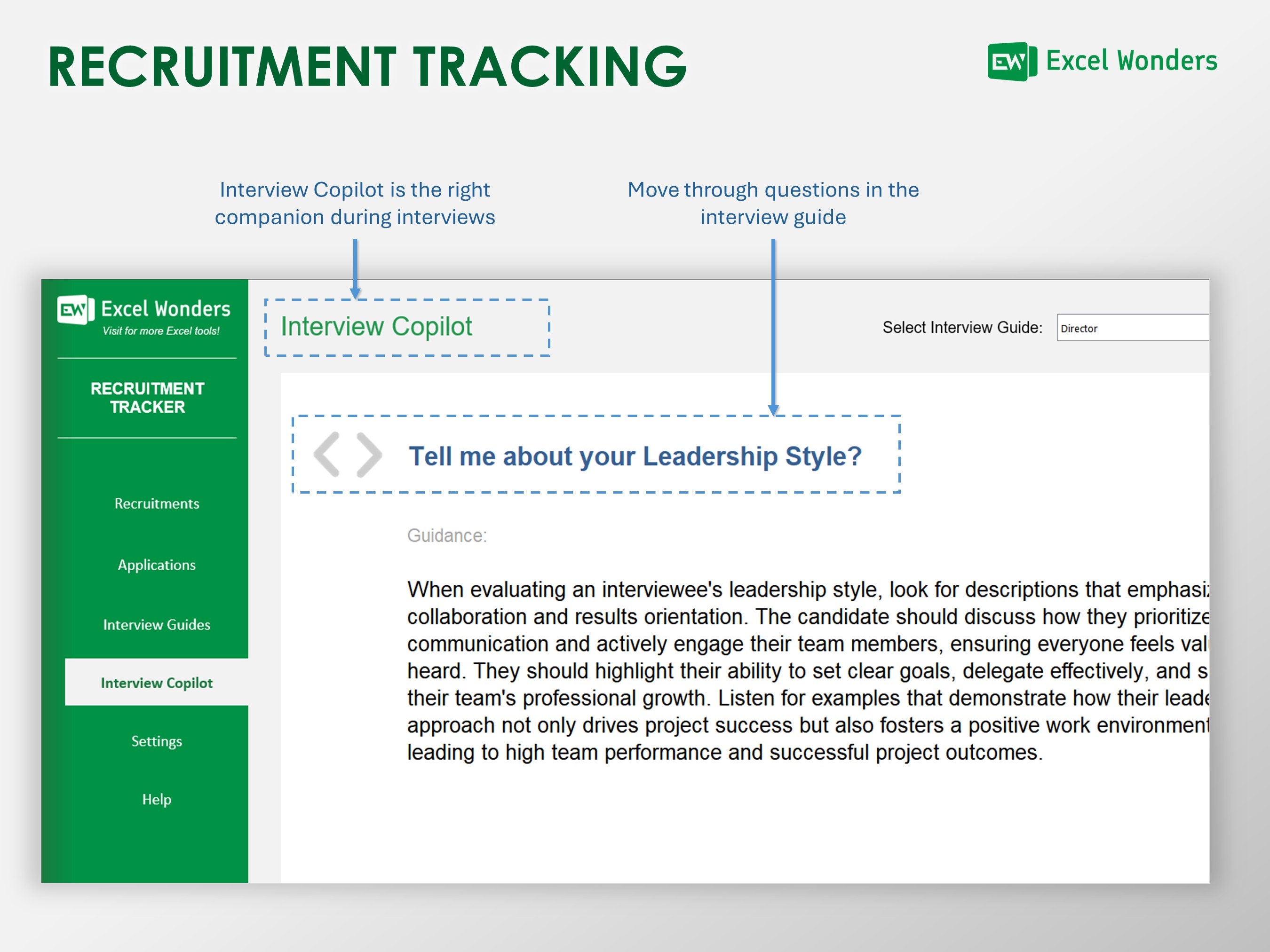 Recruitment Tracker Excel Template | Job & Applicant Tracking for HR ...