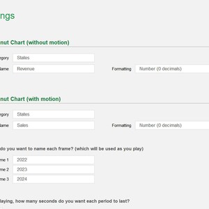 Doughnut Chart Excel Template | Visually Appealing Donut Charts ...