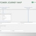 Customer Journey Map Excel Template | Marketing Strategy Tool for ...