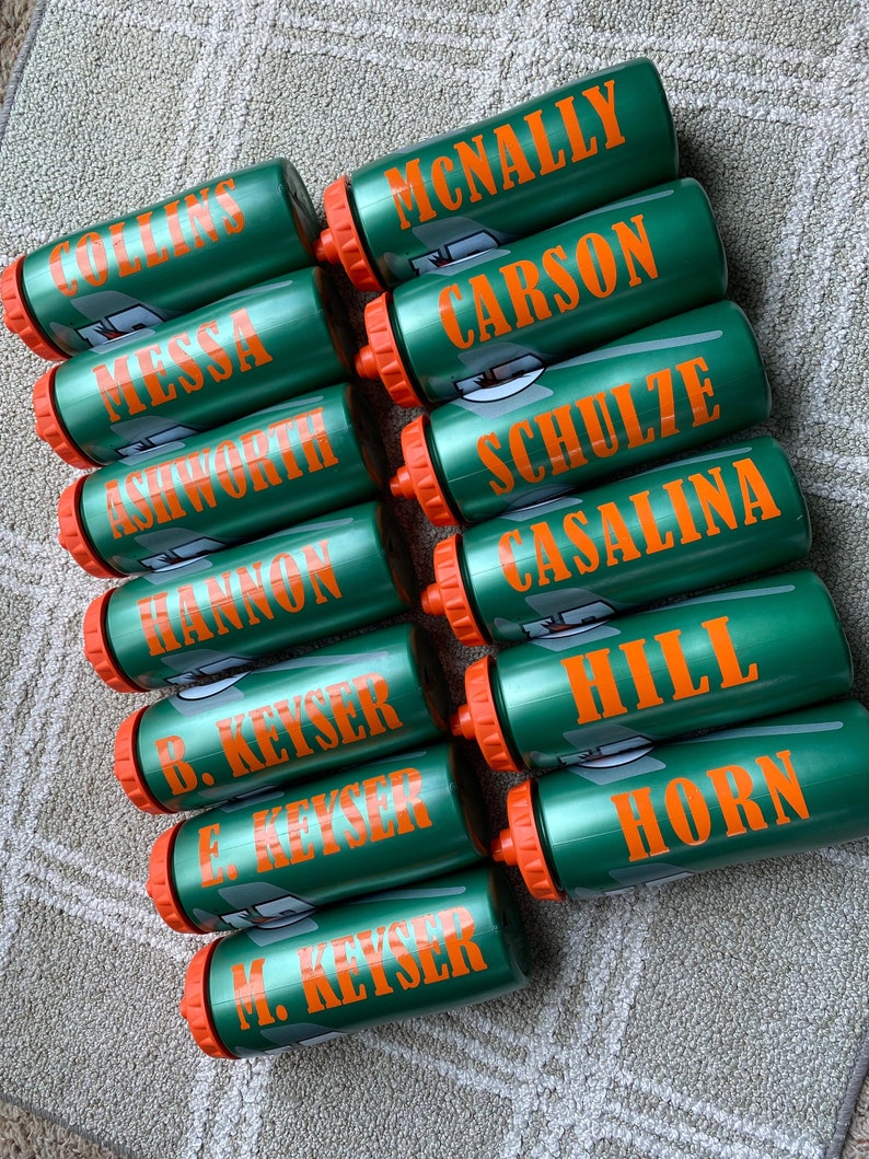 Personalized Gatorade Water Bottles With FREE Lid Label Stickers ...