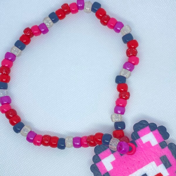 Perler Necklace - Etsy