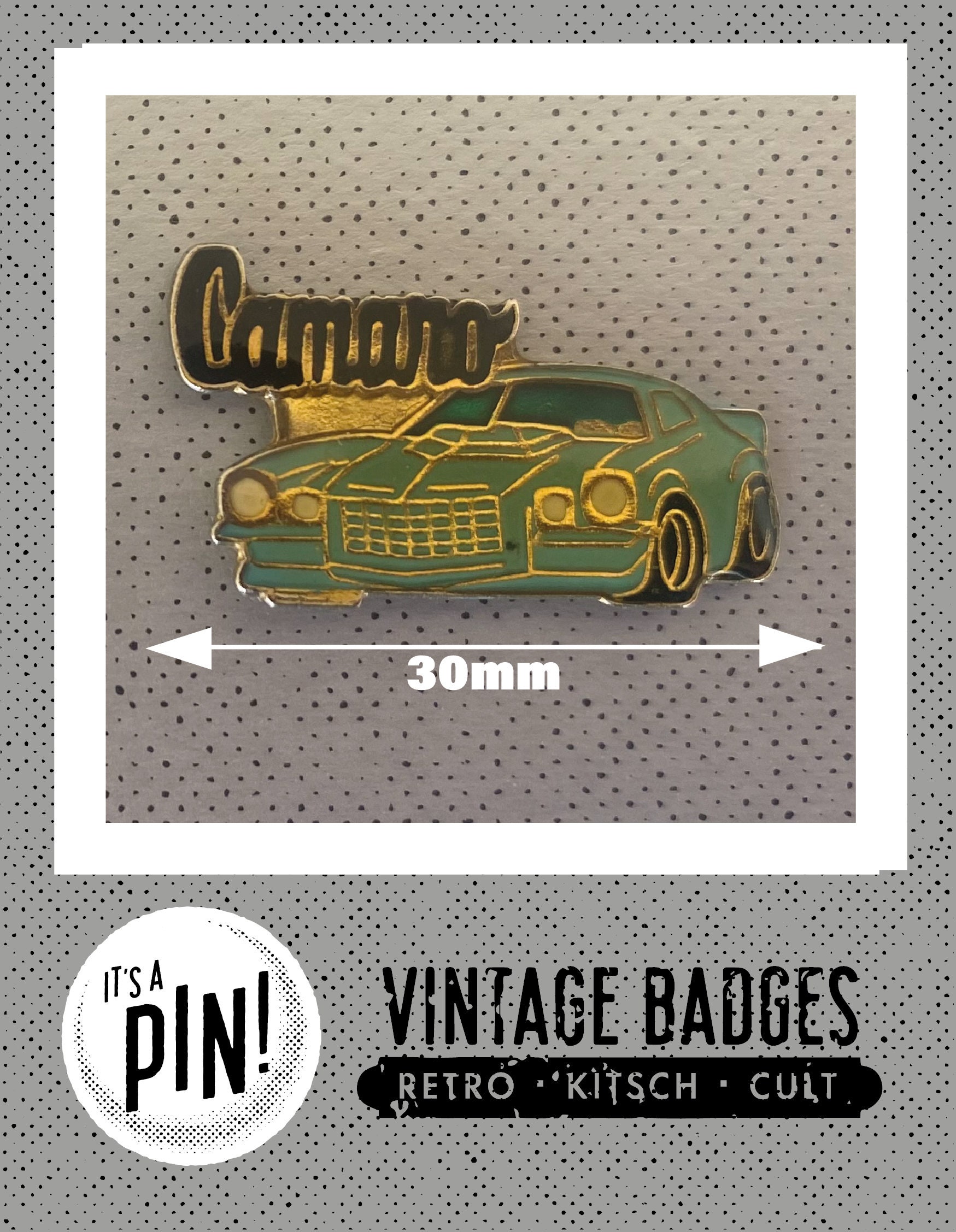 156. 1970s Chevy Camaro Badge - Etsy