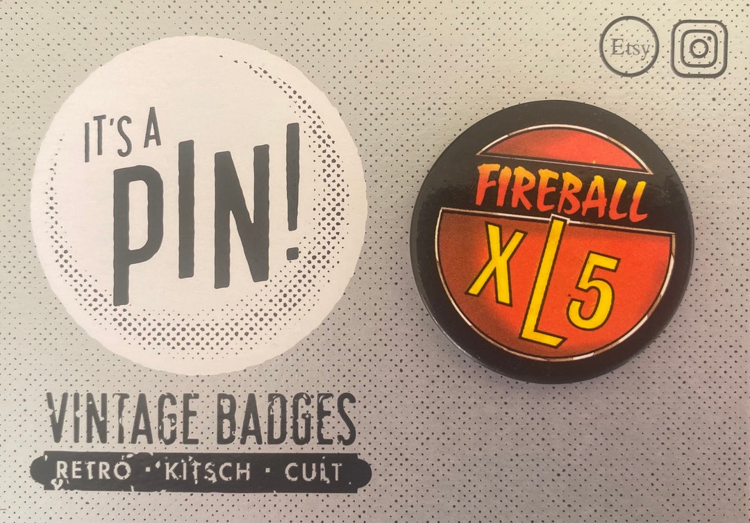 152 .fireball XL5 Badge 38mm - Etsy