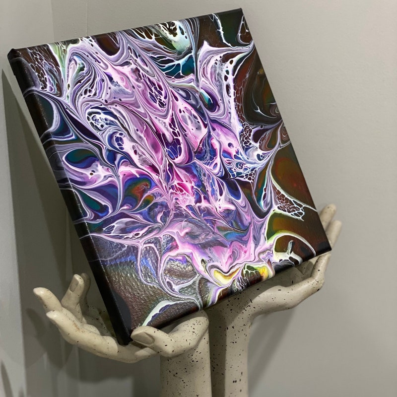 Acrylic Pour Painting - Etsy