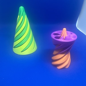 3D Printed Infinity Cone, Fidget Toy - Etsy Australia
