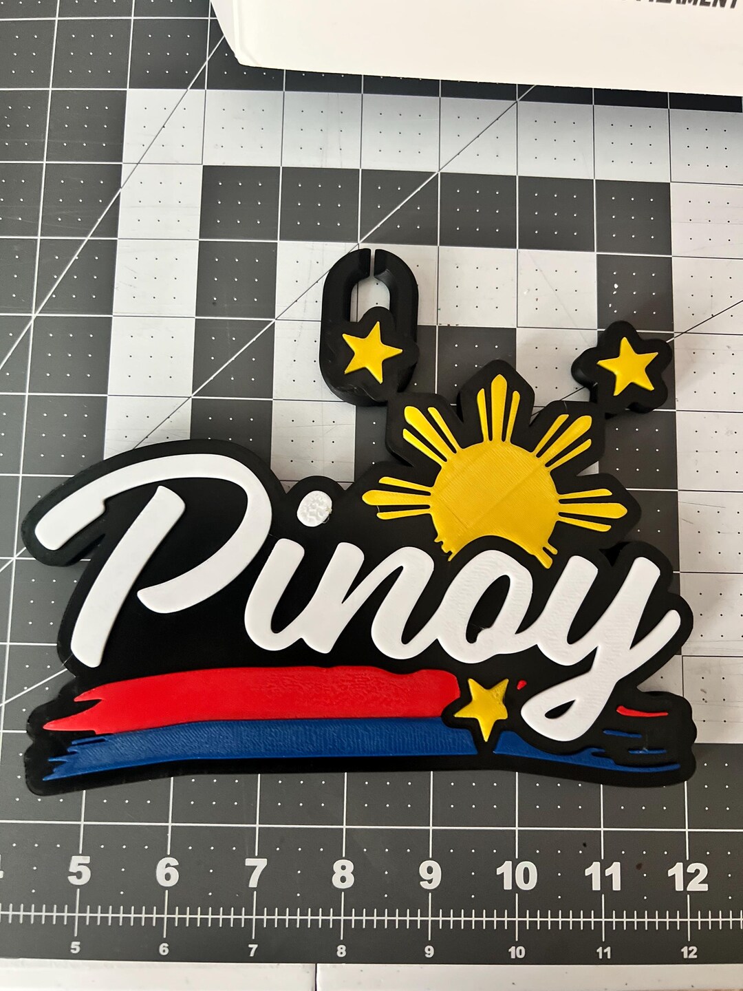 3D Printed Pinoy Pride Fan Chains, - Etsy