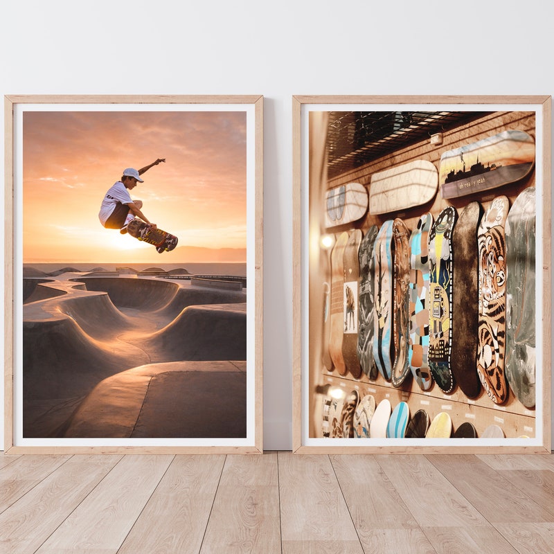 Skateboard Poster - Etsy