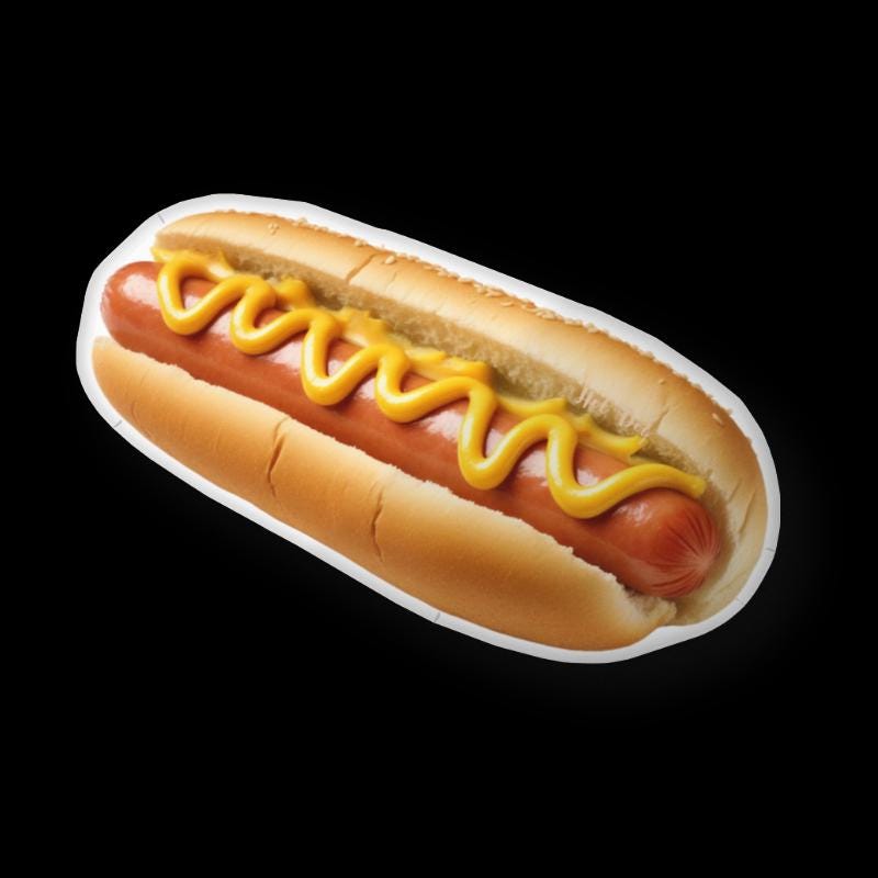 Hotdog Pillow - Etsy