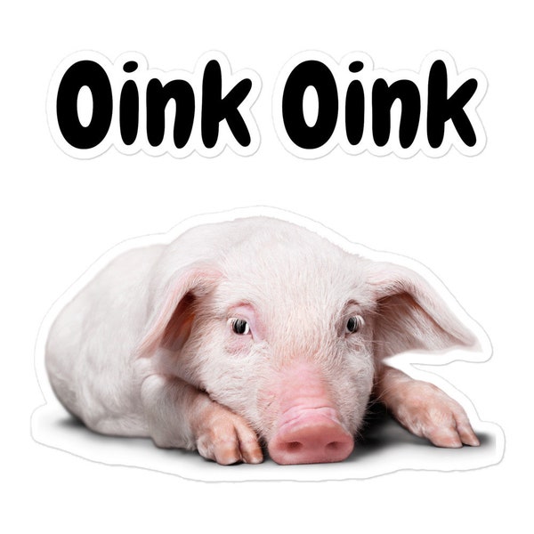 Funny Pig Stickers - Etsy