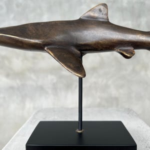 Shark Great White on Stand - Etsy