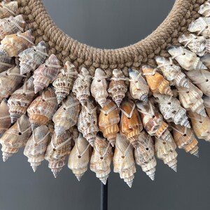 SN6 Decorative Shell Necklace on Custom Stand 6F/065 - Etsy