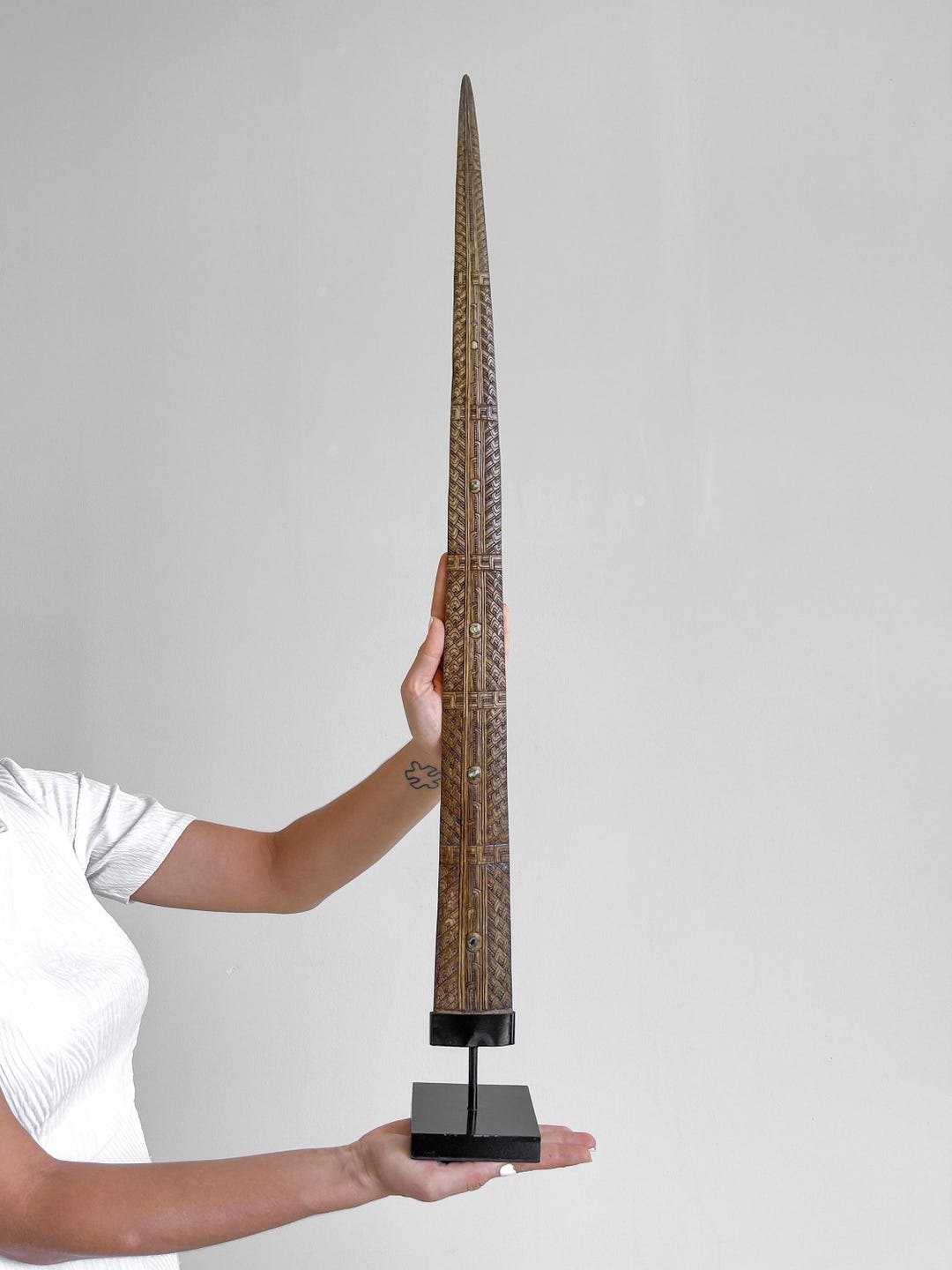Maori Carving Tusks 22/EX/106 Carving Rauponga - Etsy