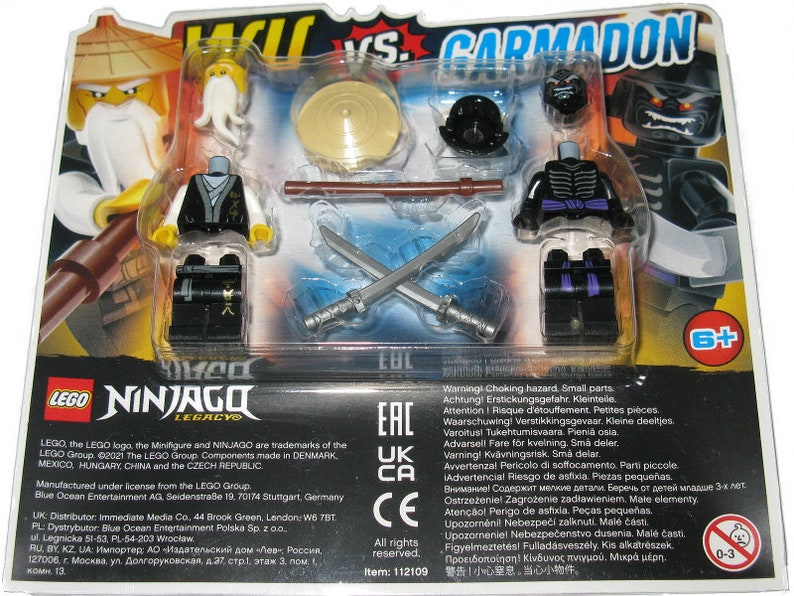 Choose a LEGO Ninjago Blister Pack Minifigure Models Crafts Advent ...