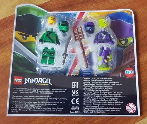 Choose a LEGO Ninjago Blister Pack Minifigure Models Crafts Advent ...