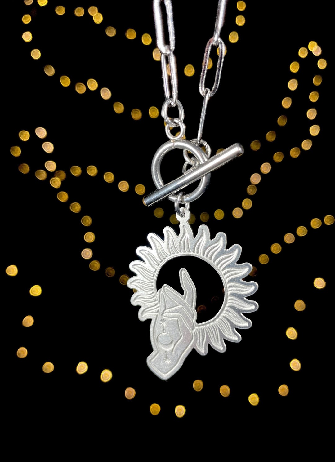 Blessing Hand - Wiccan, Witchy, Spiritual, Unique, Zodiac, Third Eye ...