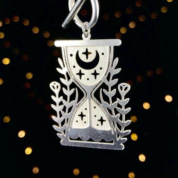 Celestial Hourglass Wiccan Witchy Spiritual Unique | Etsy
