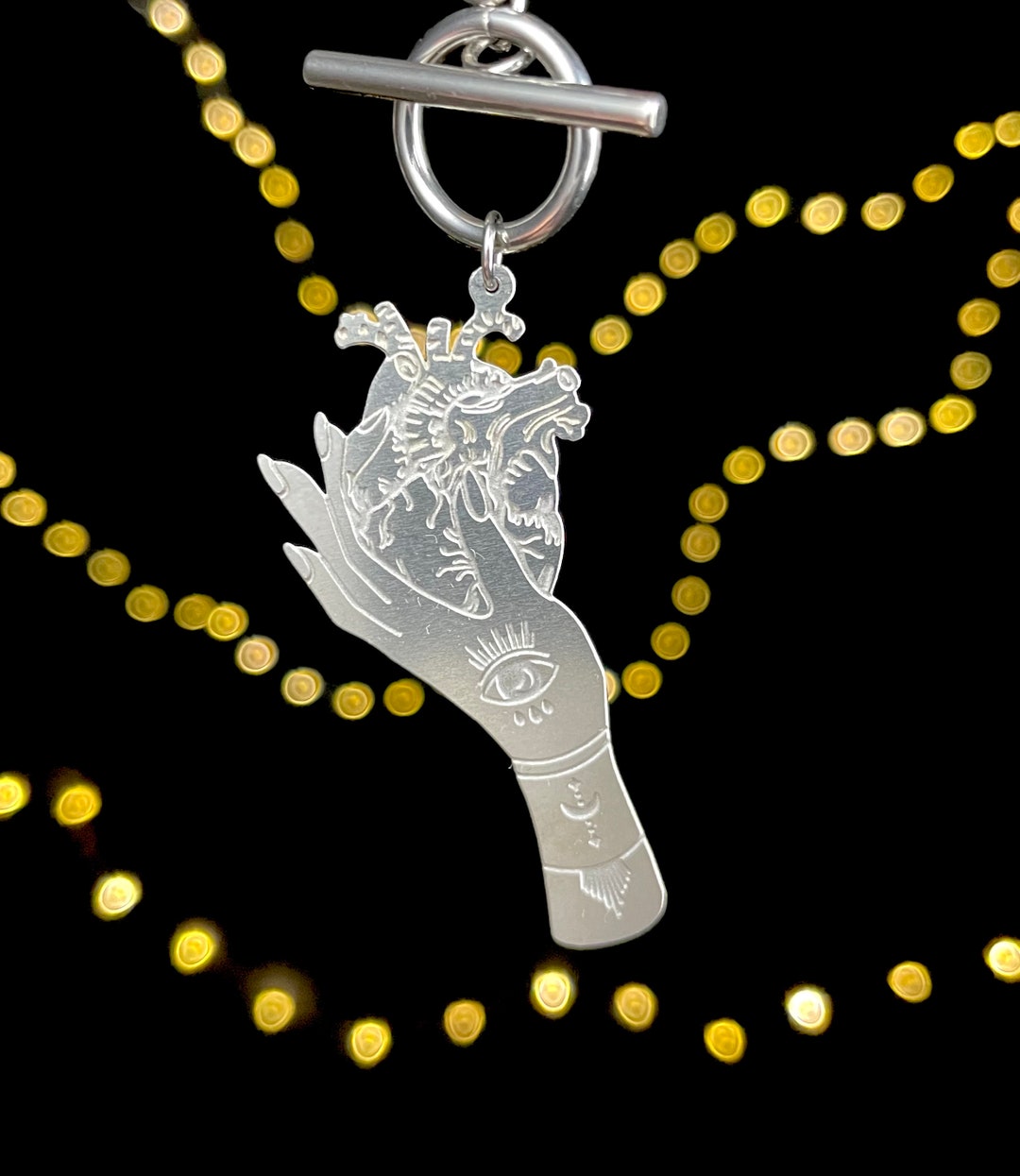 Heart in Hand - Wiccan, Witchy, Spiritual, Unique, Zodiac, Third Eye ...