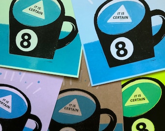 8 Ball Coffee Mug - Etsy