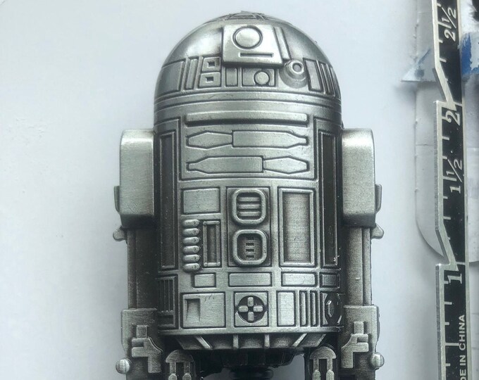 Alloy/metal Astromech Droid Robot. Retractable Badge Reel - Etsy