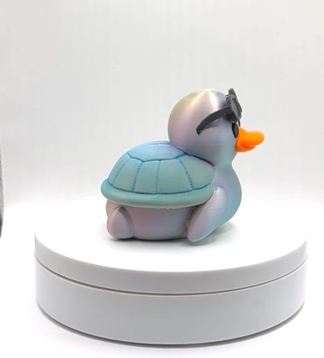 Hybrid Turtle Duck Digital 3D Print File | Quirky Desk Toy (STL, 3MF ...