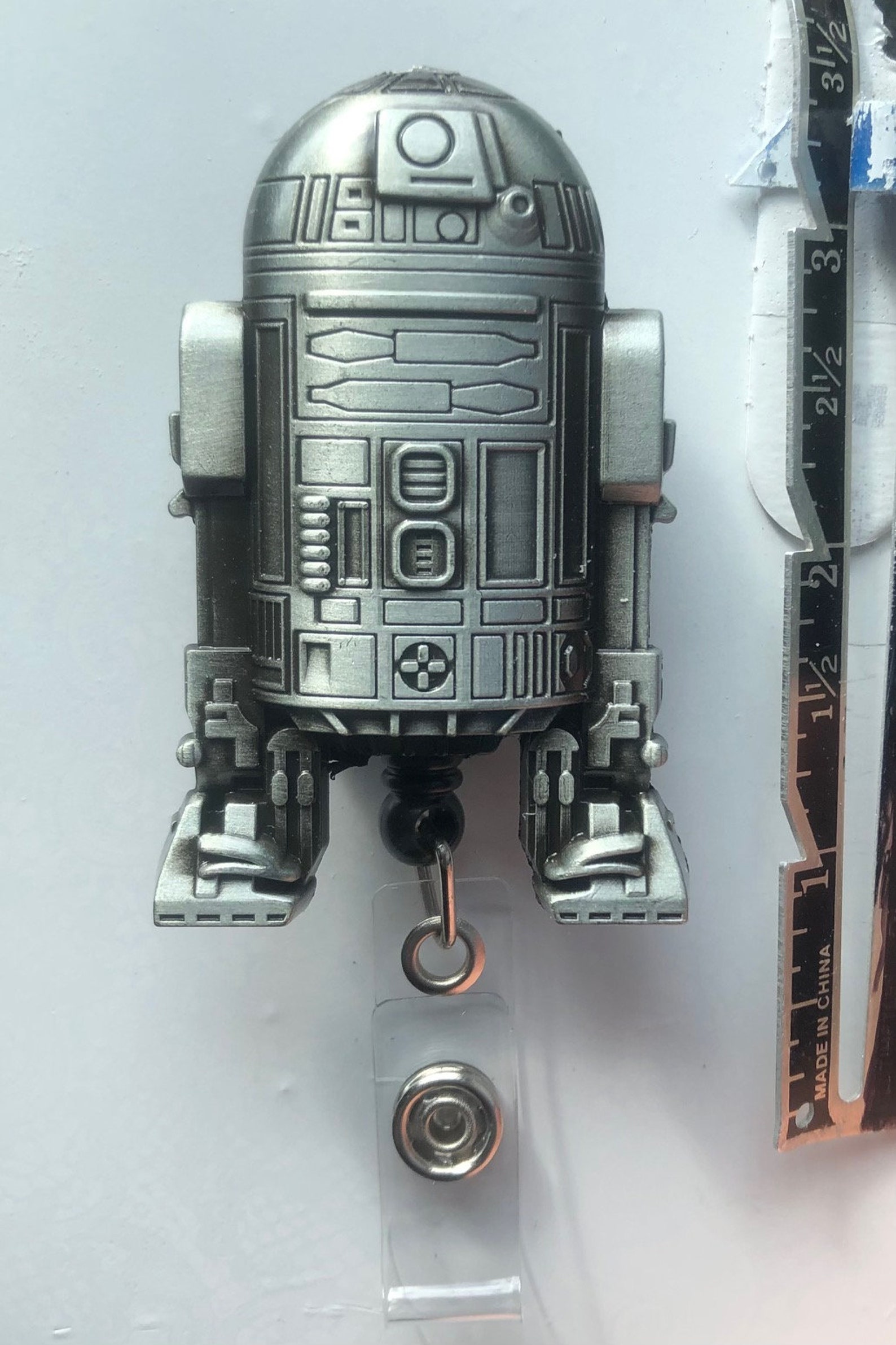 Alloy/metal Astromech Droid Robot Retractable Resin Badge - Etsy