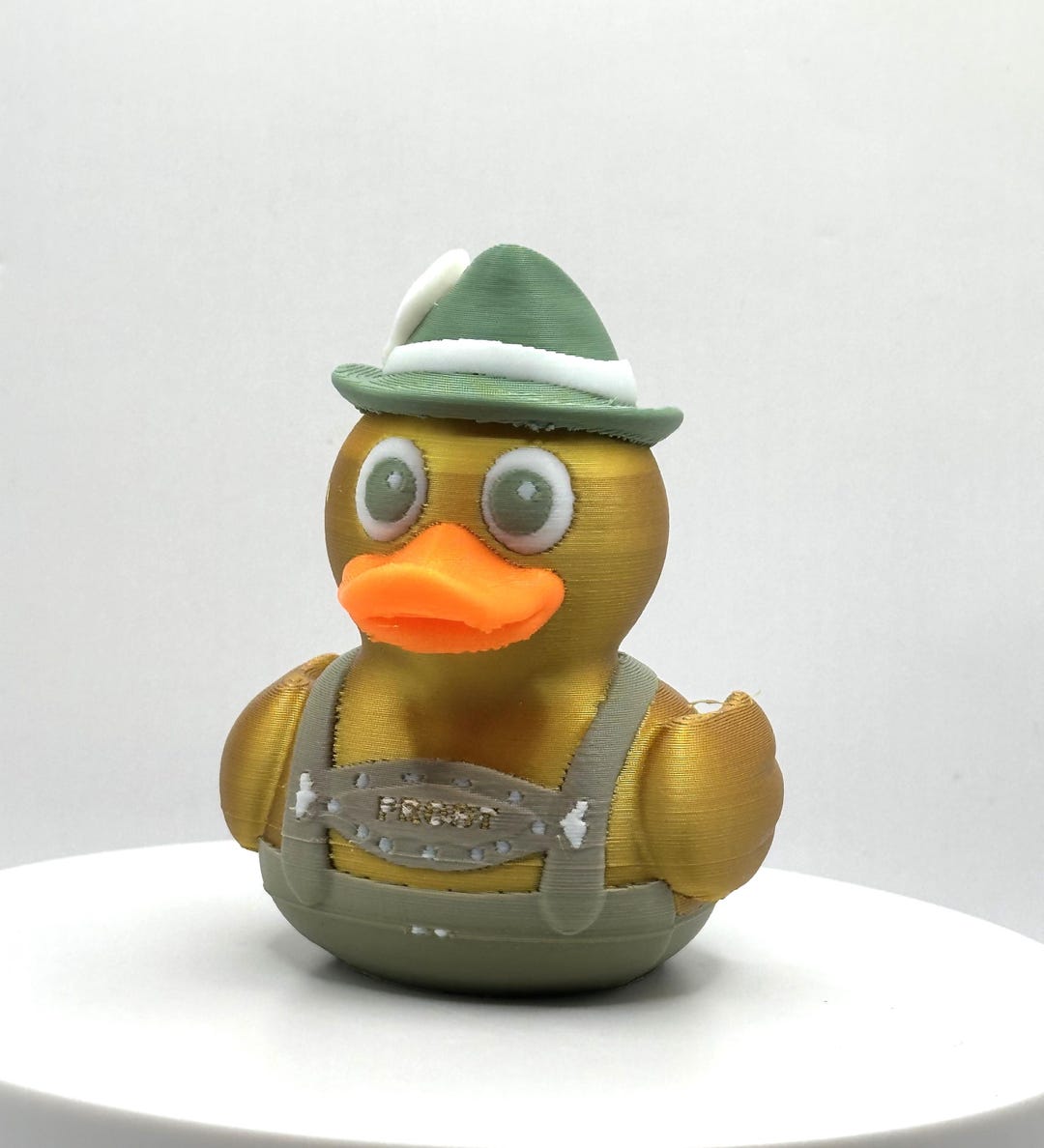 Oktoberfest Duck 3D Print Model: Bavarian Lederhosen STL/3MF File - Etsy