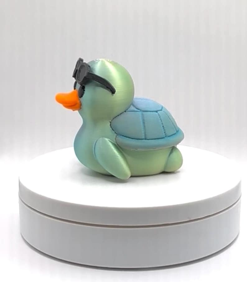 3D Digital File: Turtle Duck Hybrid - STL & 3MF Files - Etsy
