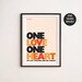 One Love A4/A3 Bob Marley Lyric Poster Minimalist - Etsy