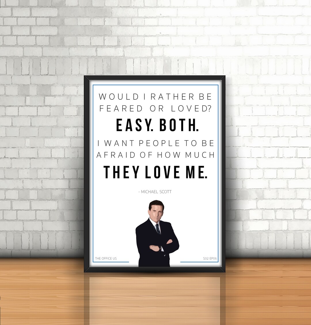 Michael Scott Quote Poster the Office US Digital/a4/a3/a2 - Etsy