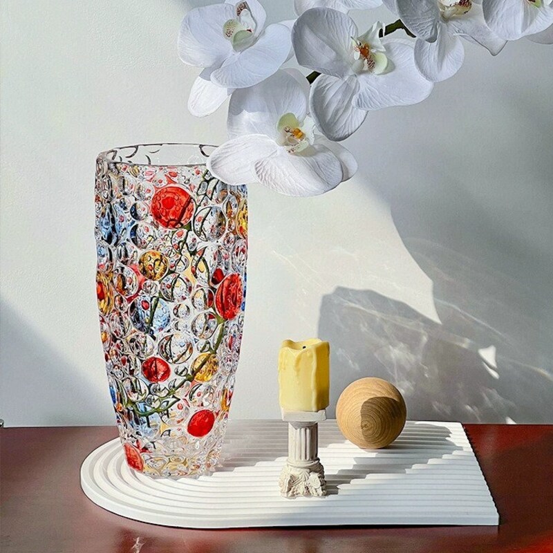 Colorful Flower Vase - Etsy