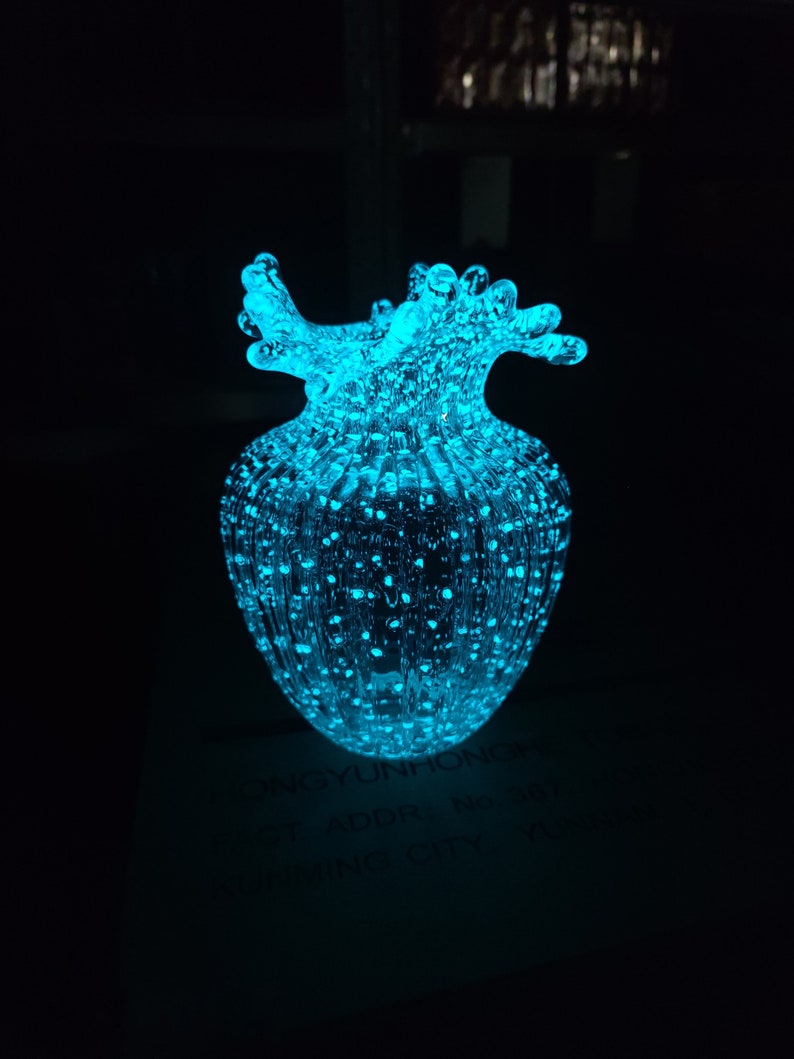 Luminous Vase for Living Room Natural Light Vase Modern - Etsy