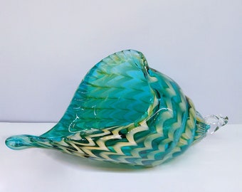 Blown Glass Conch Shell | Etsy