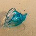 Blue Transparent Conch Shell Art Glass Sculptures Home Decor - Etsy