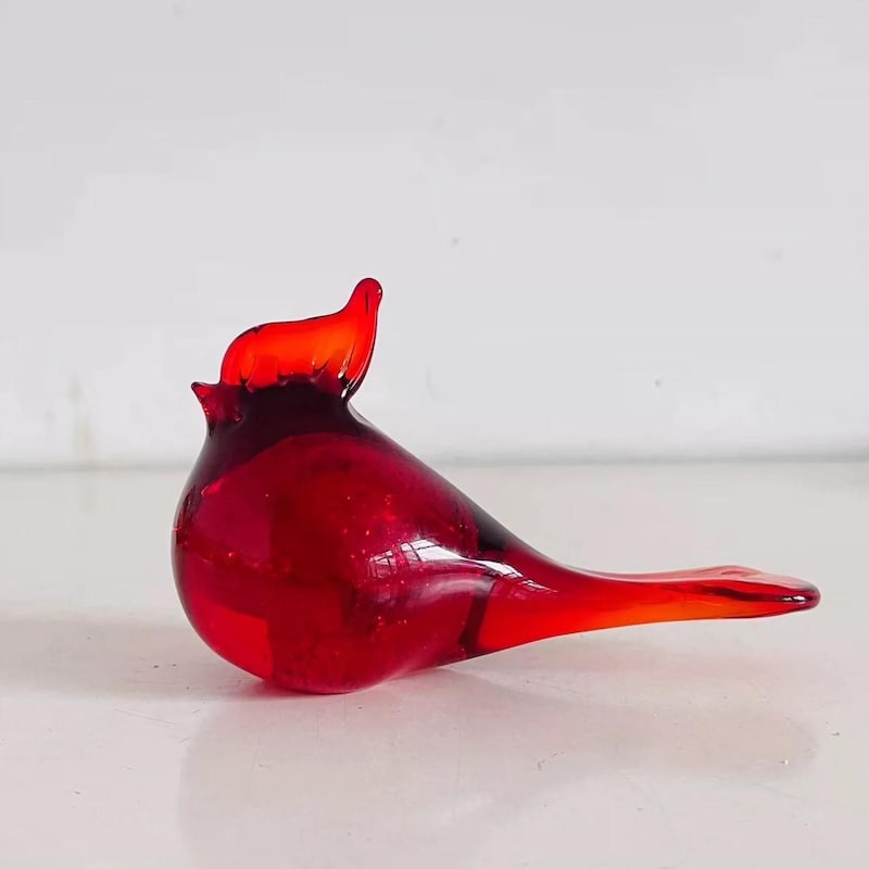 Blown Glass Bird - Etsy