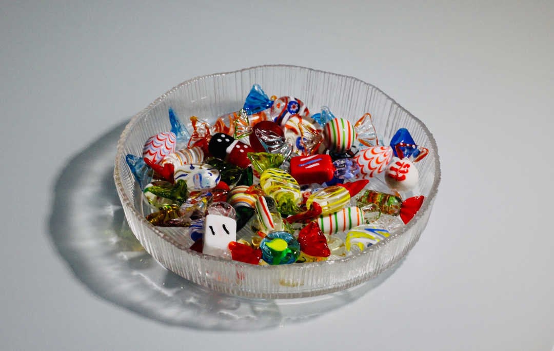 Vintage Glass Blown Wrapped Small Candy Figures Candies - Etsy