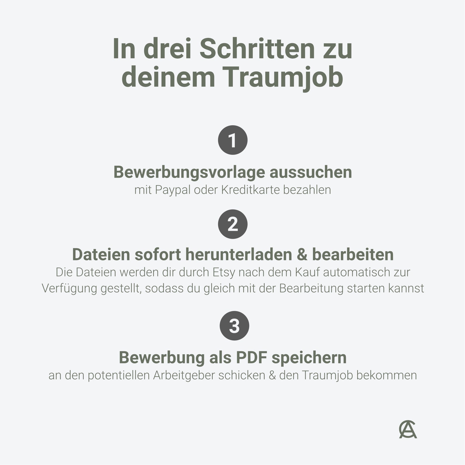 Student Application Template German, With Tabular CV, Cover Letter ...