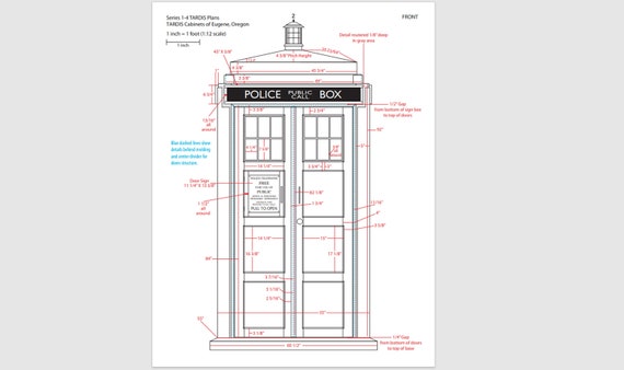 Official Tardis Blueprints