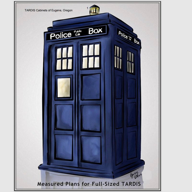 Tardis Svg - Etsy