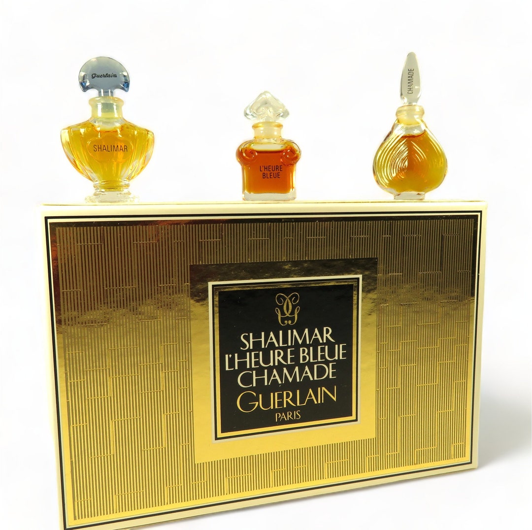 Box of 3 Miniature GUERLAIN Perfumes Vintage Year 1983 - Etsy