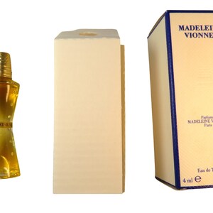 Eau De Toilette Madeleine VIONNET Miniature 4 Ml 0.14 Fl.oz - Etsy